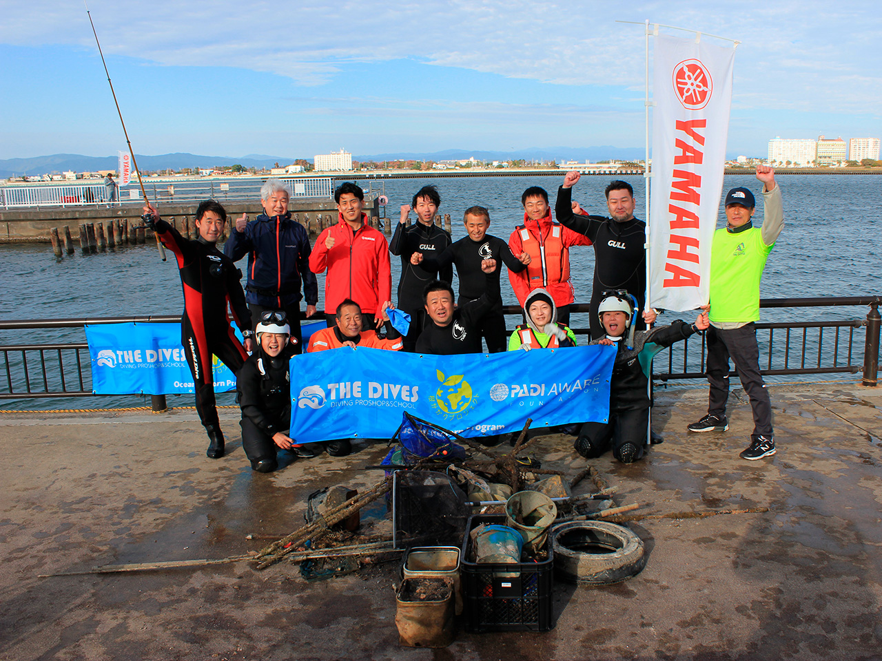 Lake Hamana Underwater Cleanup Operation Carried Out - Outboards ...