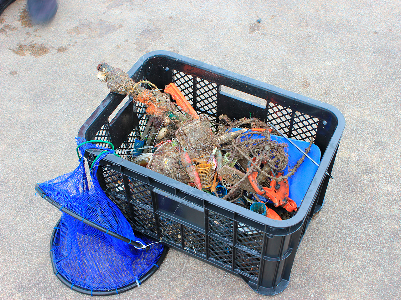 Lake Hamana Underwater Cleanup Operation Carried Out - Outboards ...