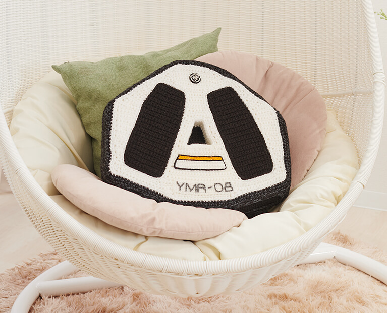 Industrial Drone YMR-08 Cushion by Amigurumi - Amigurumi /Needle felting | Yamaha Motor Co., Ltd.